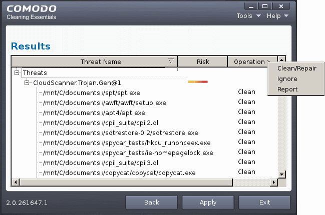 Comodo Cleaning Essentials (CCE) - Full Scan, Bootable Antivirus, Comodo Rescue Disk Version 2.0
